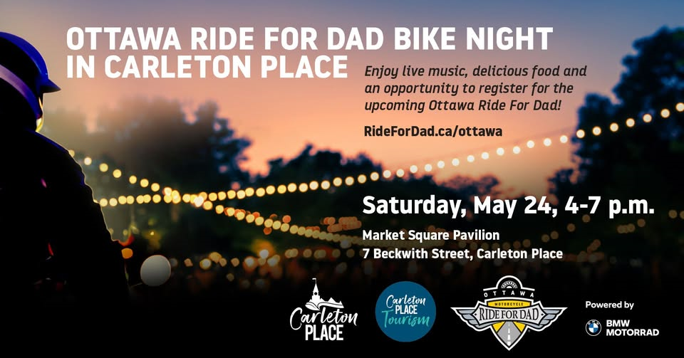 Ride for Dad Carleton Place Bike Night — Prostate Cancer Support Ottawa ...